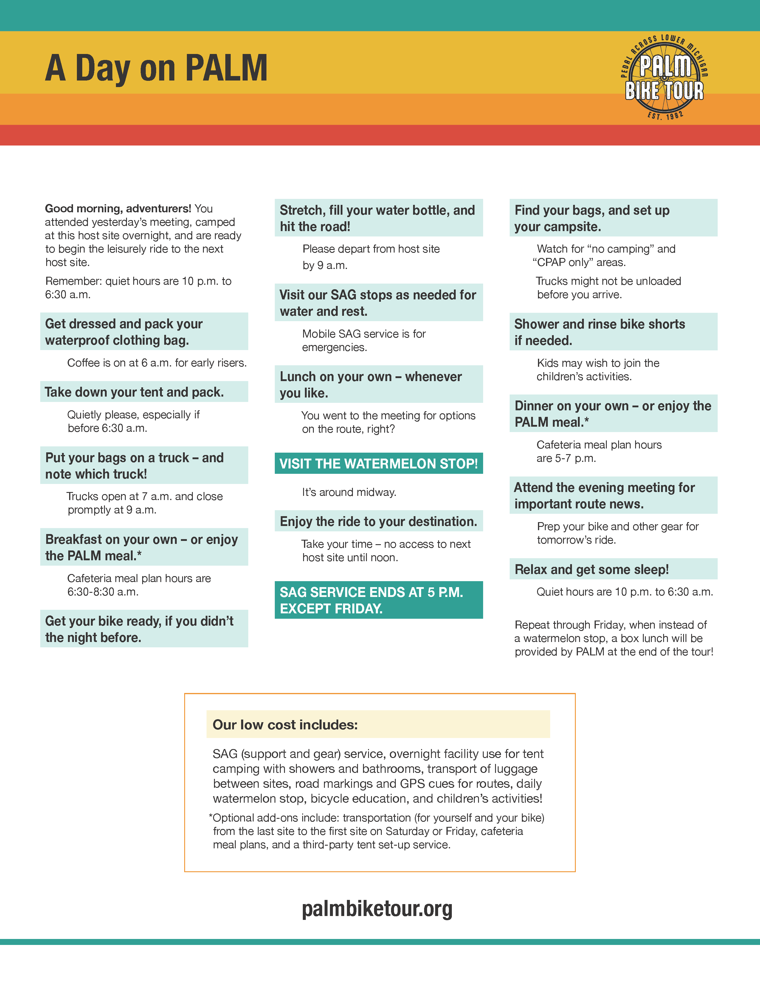 A Day on PALM | Pedal Across Lower Michigan